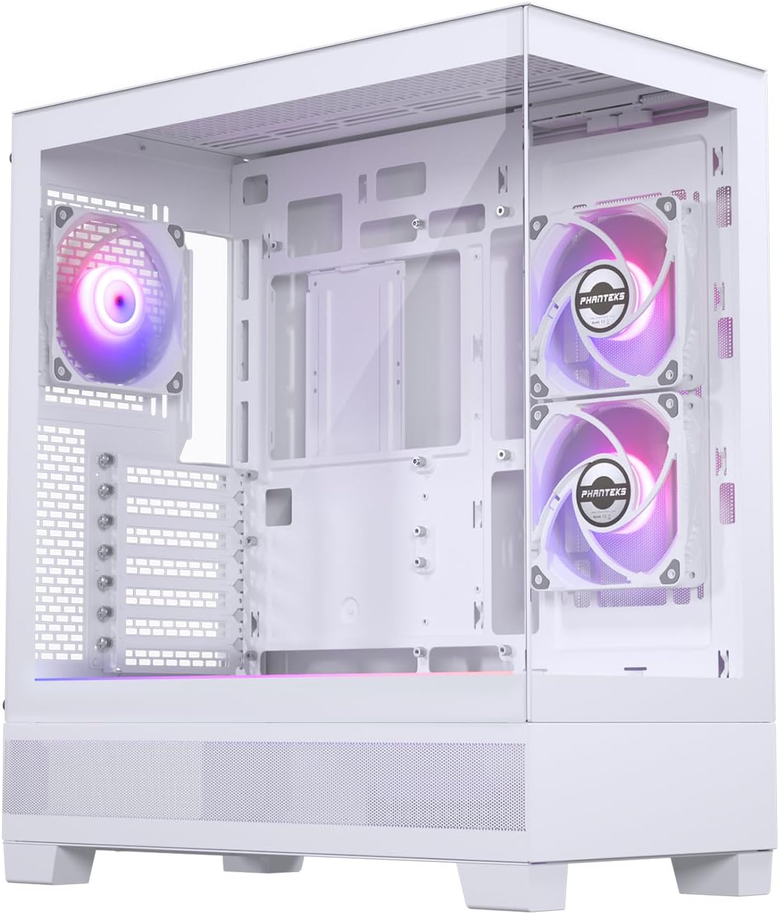 Amazon.com: Phanteks XT View, Mid-Tower Gaming Chassis, Tempered Glass ...