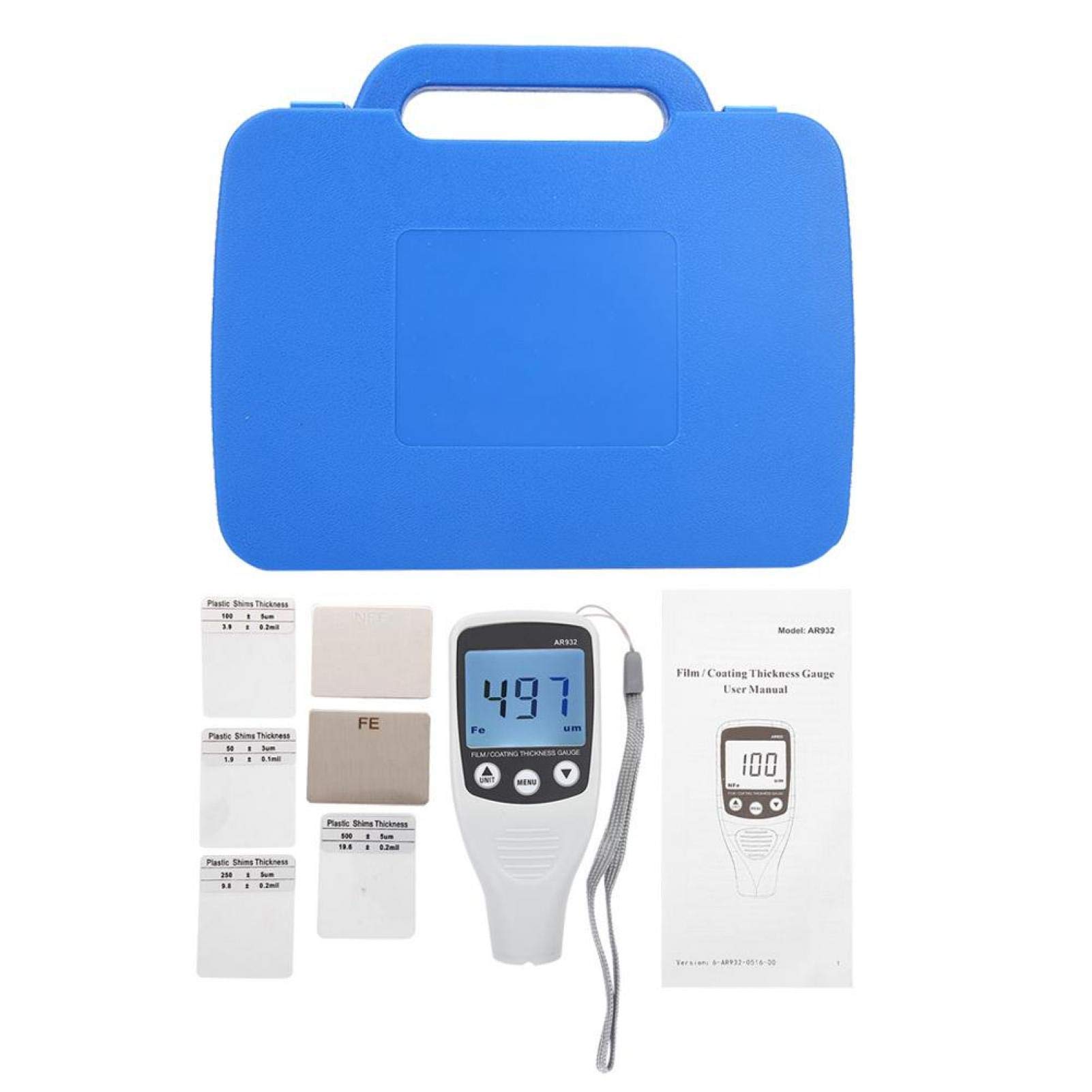 Thickness Tester Multi Point Calibration Paint Coating Thickness Gauge ...
