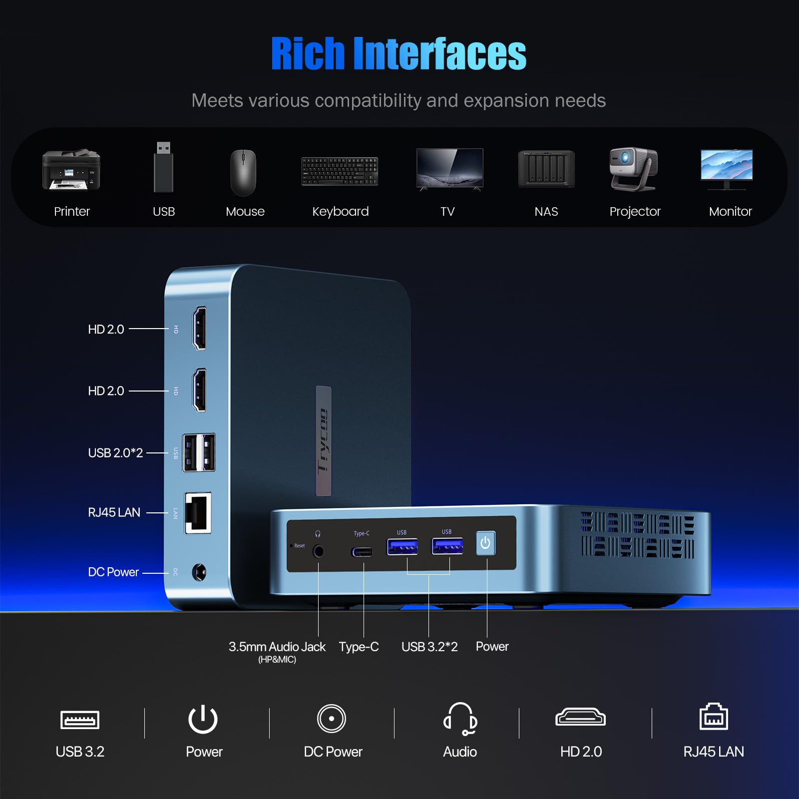 Mini PC Trycoo 12th N95, 16 G... - B0CXP9RWM8 | Encarguelo.com