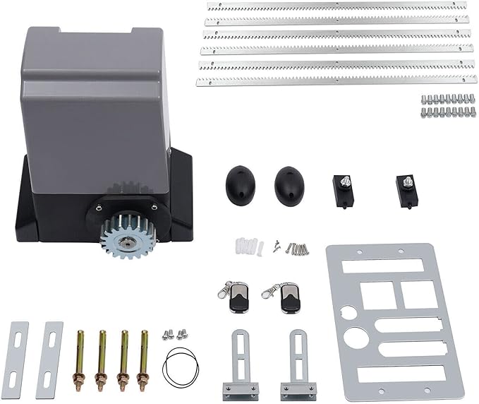 Amazon.com: 2700LBS Automatic Sliding Gate Opener kit, with 2 Remote ...