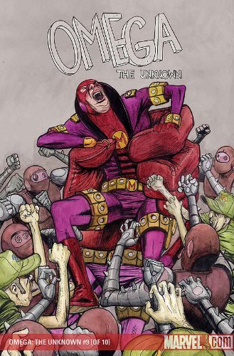 Amazon.com: Omega the Unknown #9 Single Issue Comic: Jonathan Lethem: Books