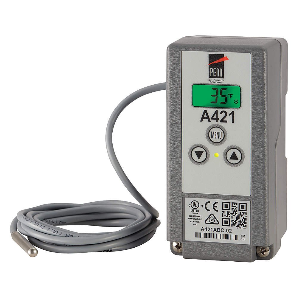Johnson Controls A421ABC-04C Penn Series A421 Line-Voltage Type 1 ...
