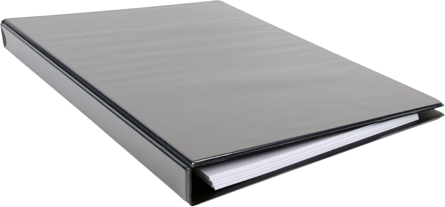 Amazon.com : Ruby Paulina 17" x 11", 1" Angle-D Ring Black Vinyl View ...