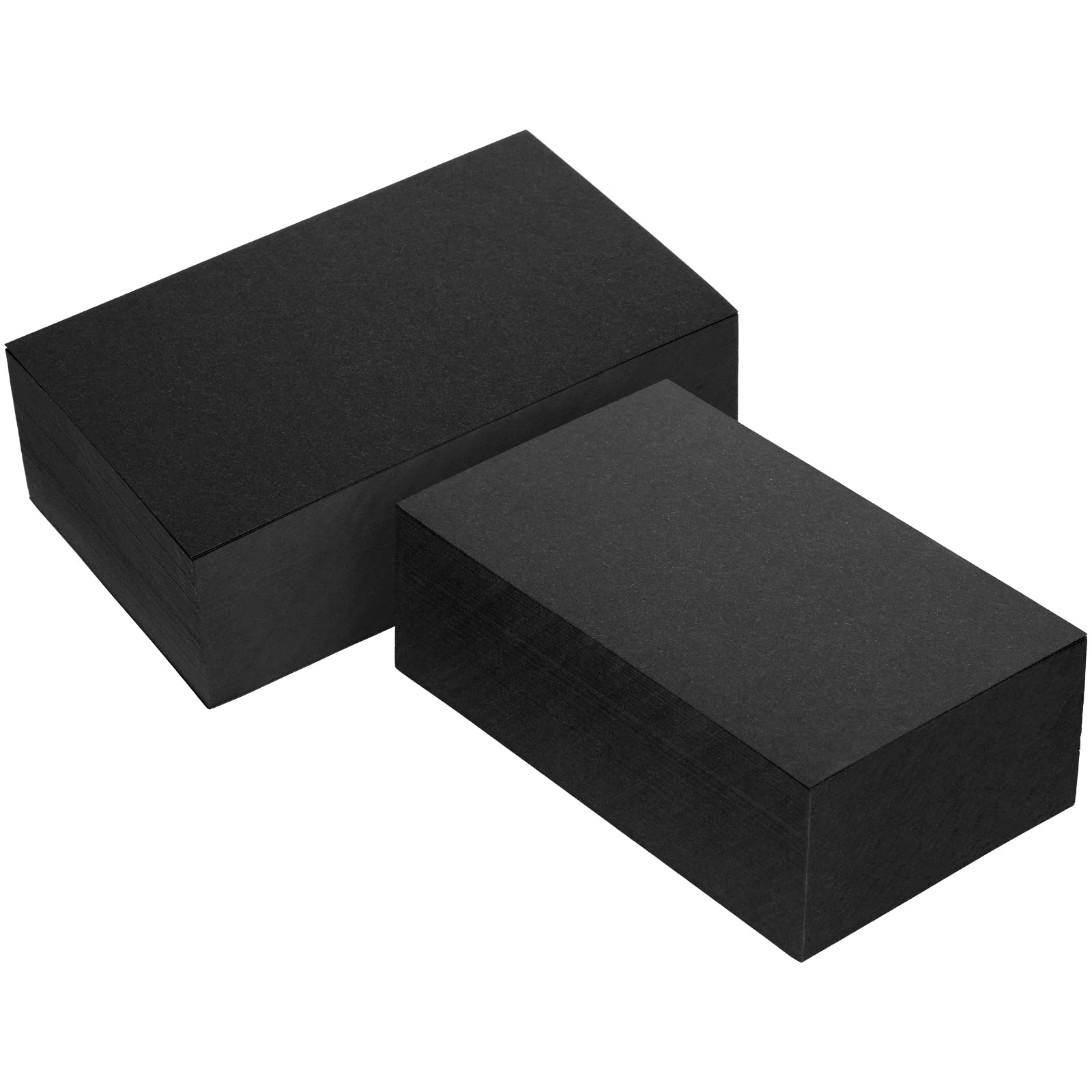 Buy 400 Sheets Black Index Cards Blank 3 x 5 Inch Index Cards Unruled ...