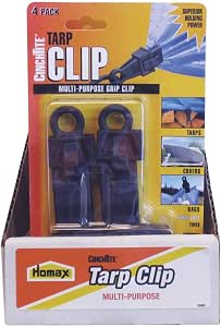 Amazon.com: Homax 5302 CinchTite Locking Tarp Clips 2 Count : Home ...