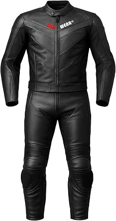 Amazon.com: SDB WEAR™ Men’s 2PC Motorcycle Racing Suit Full Body A+ ...