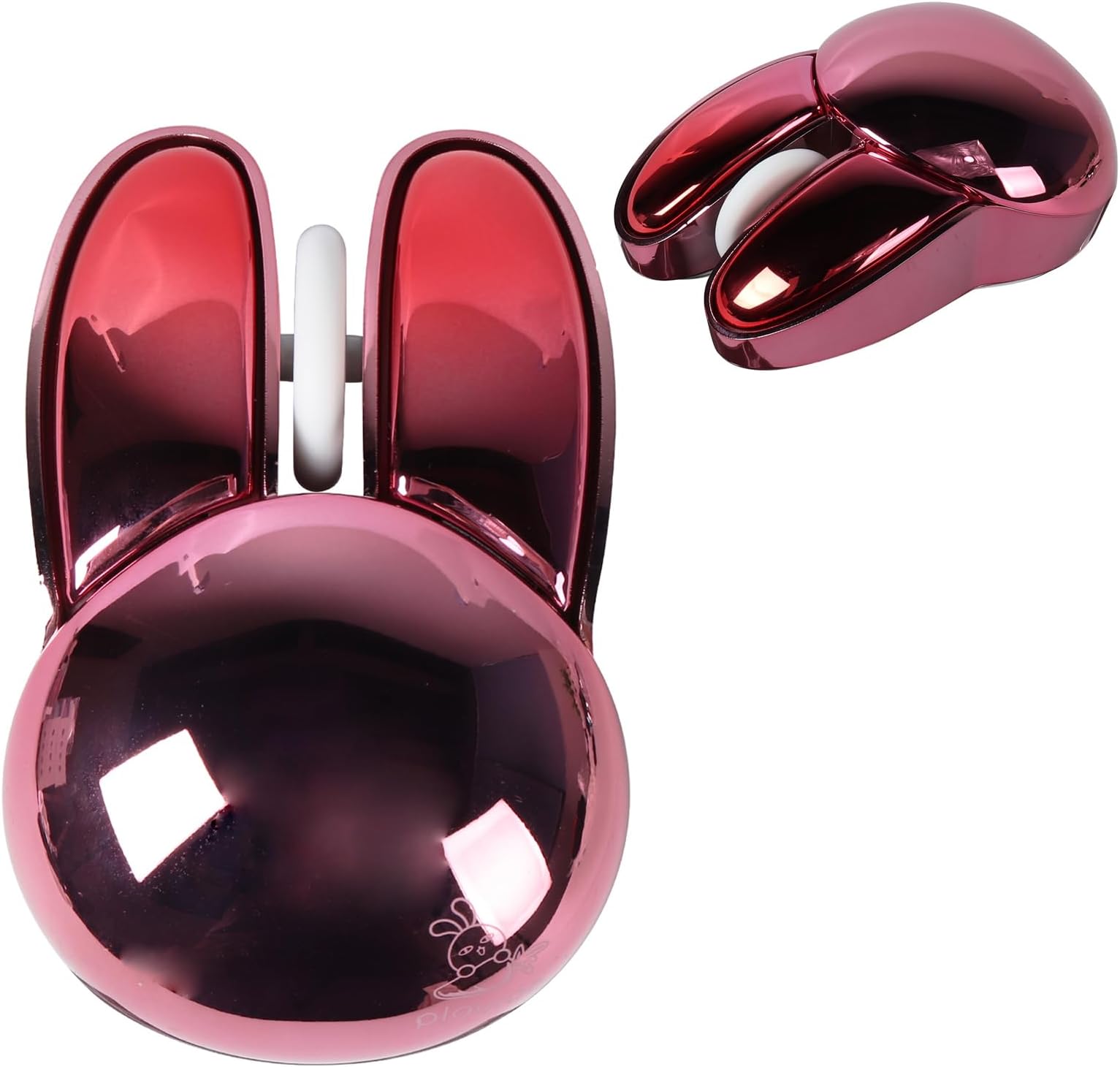 Amazon.com: KNOWSQT Bunny Wireless Mouse Green, 2.4G Silent Rabbit Mice ...