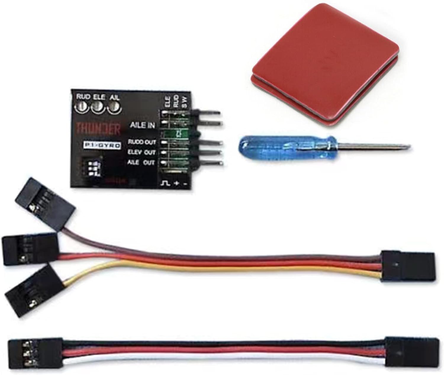 Amazon.com: DAGIJIRD 3.5-6V Flight Controller Three-Axis Gyro Balancer ...