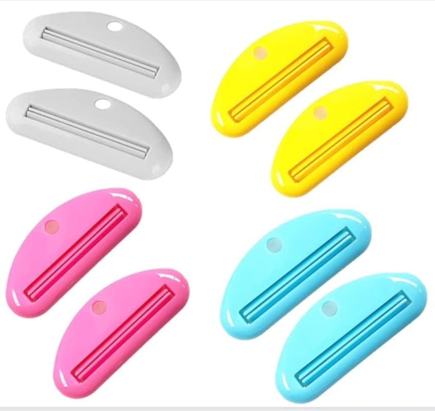 Amazon.com: 8 Pieces Toothpaste Tube Squeezer Dispenser Toothpaste ...