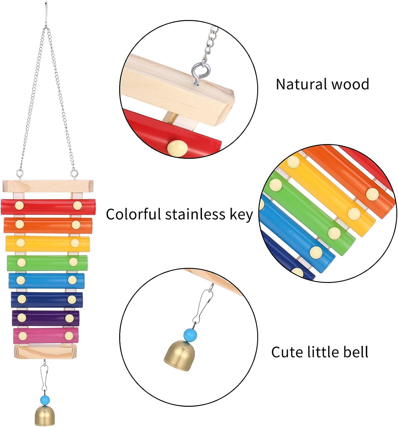 ALTcompluser Chicken Toys Chicken Veggies Skewer Fruit Holder 4PCS ...