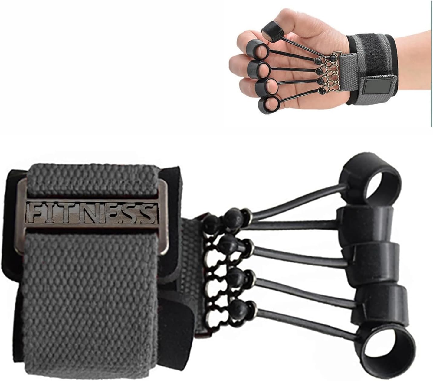 Buy Finger Gripper Strength Trainer, Hand Exerciser Yoga Resistance ...