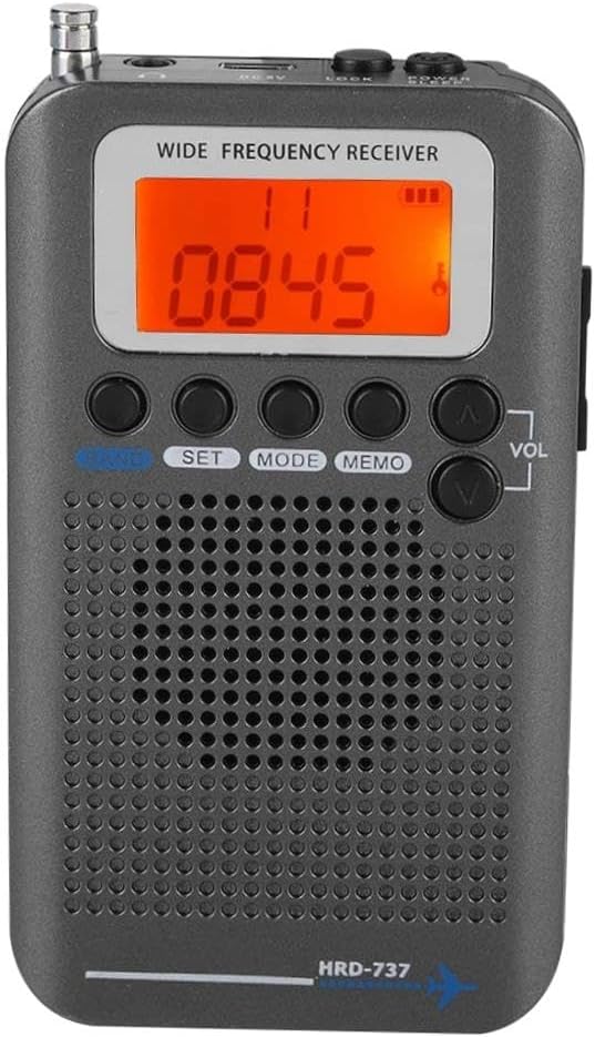 Amazon.com: Portable Aircraft Radio Receiver - Full Band Handheld AM FM ...