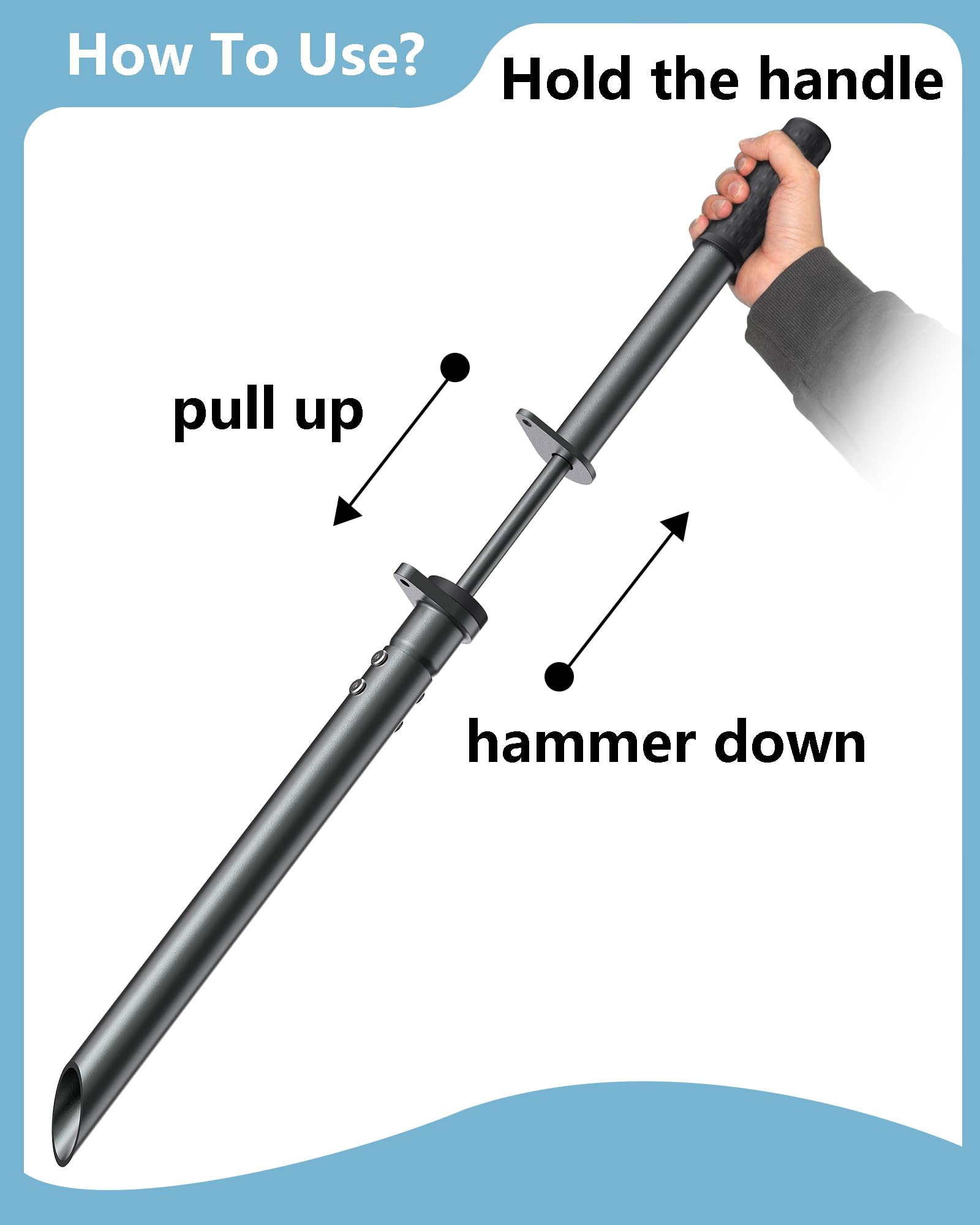 Snapklik.com : Sand Spike Boat Anchor, Sand Spike Beach Anchor For Boat ...