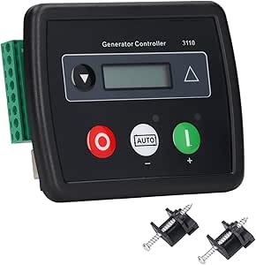 Generator Control Panel with LCD Display Controller Module,Generator Controller Module ...