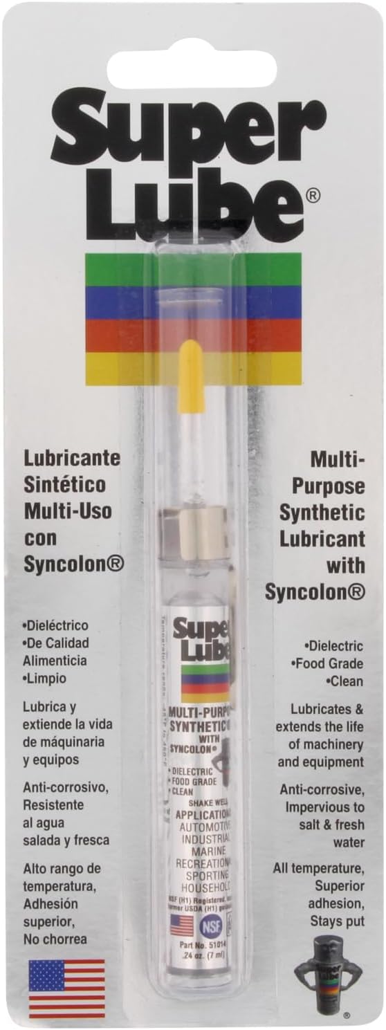 Super Lube Synthetic Multi-Purpose Oil, 1/4 oz, 1 each, 0.038 pounds ...