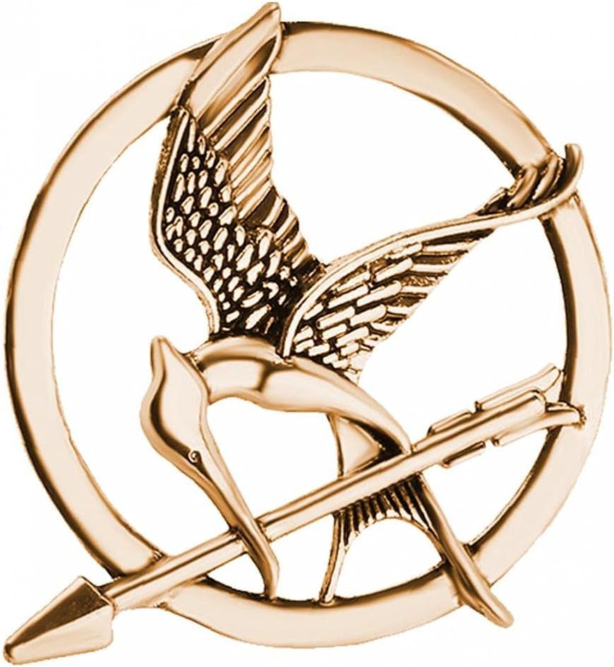 Amazon.com: The Hunger Games Pin Brooch Movie Mockingjay Prop Rep Pin ...