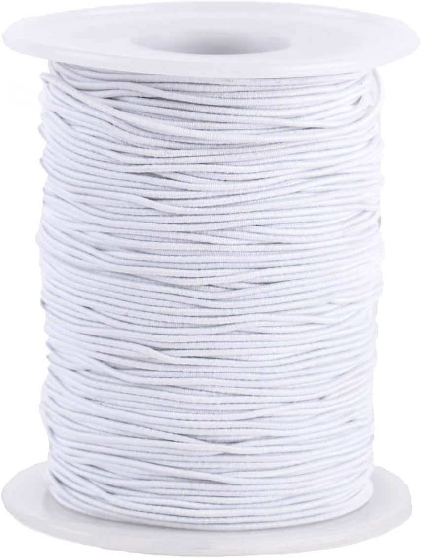 Amazon.com: 1mm Rainbow Elastic Cord Beading Thread Stretch String for ...