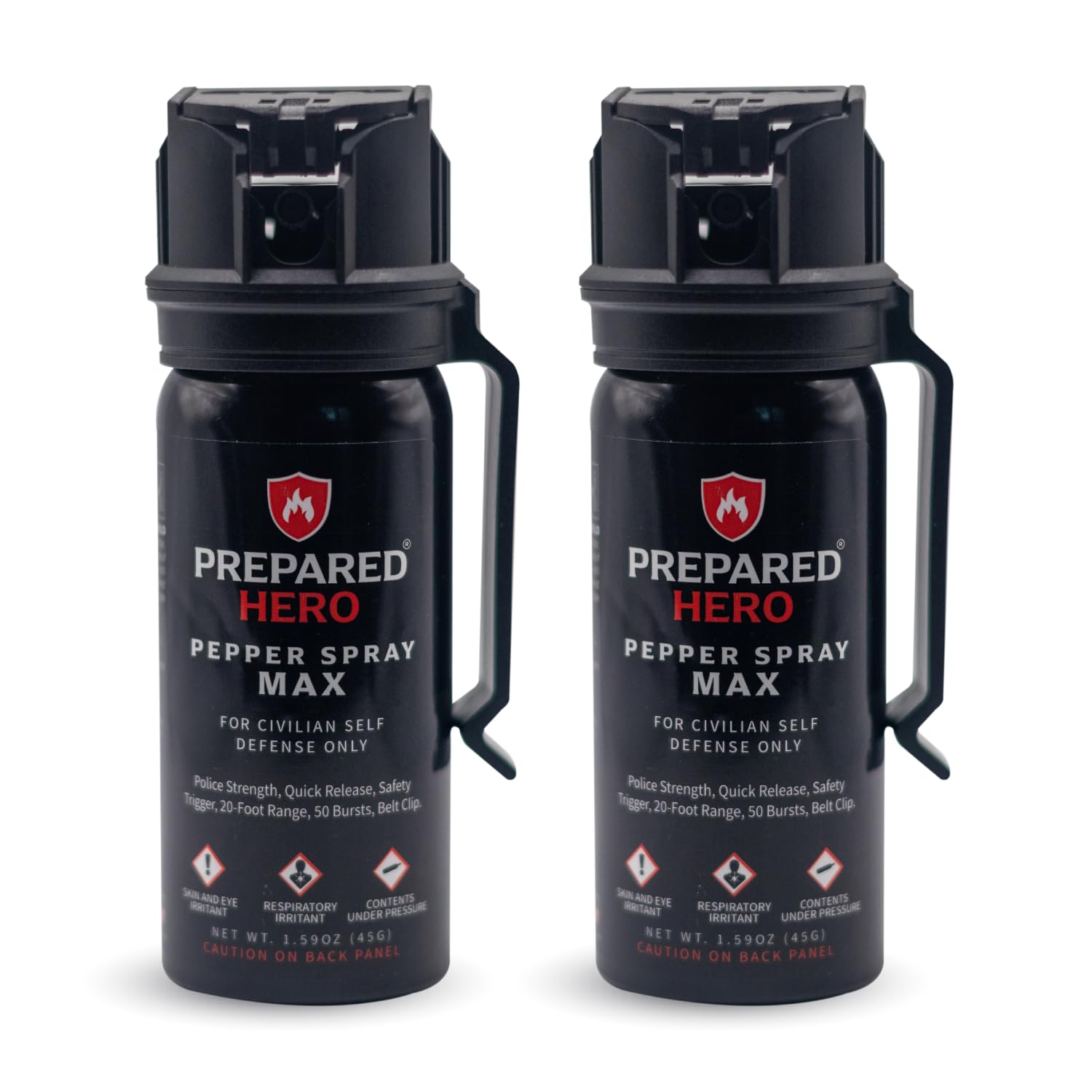 Buy Pepper Spray Max for Civilian Self Defense by Prepared Hero ...