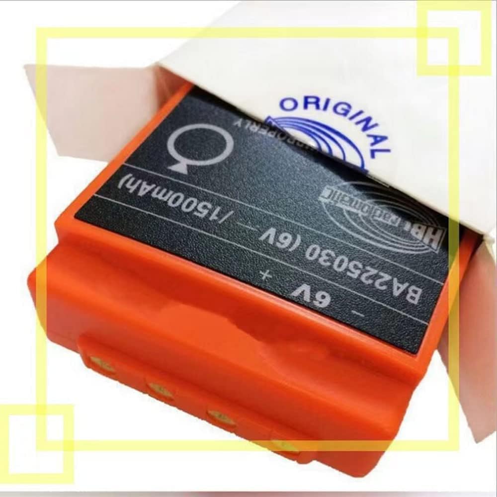XIAOXX (2 Pack) Ni-Mh Rechargeable Battery for HBC Radiomatic 6V ...