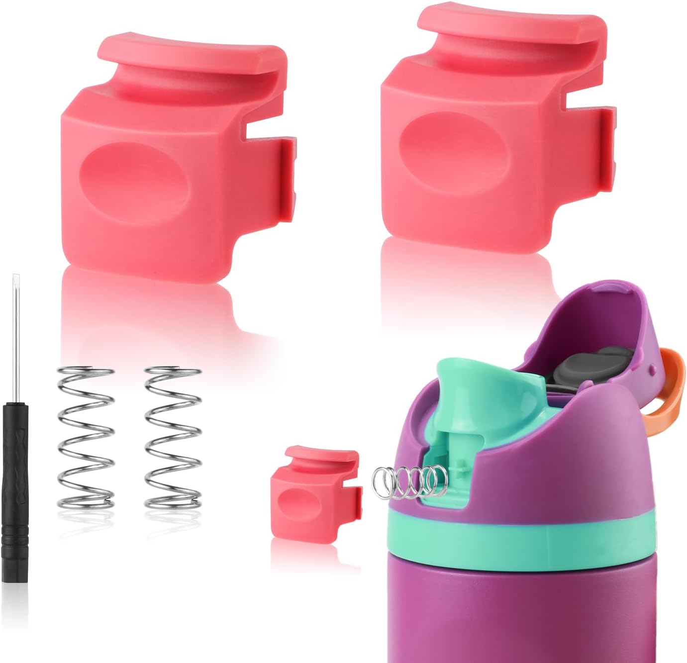 Amazon.com: 2pcs Replacement Button Compatible with Owala FreeSip 24oz ...