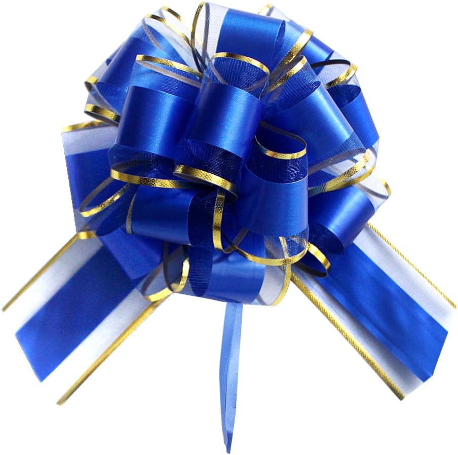 Amazon.com: 6 PCS Pull Bow 6 inch Pull Bow for Present Party Birthday ...