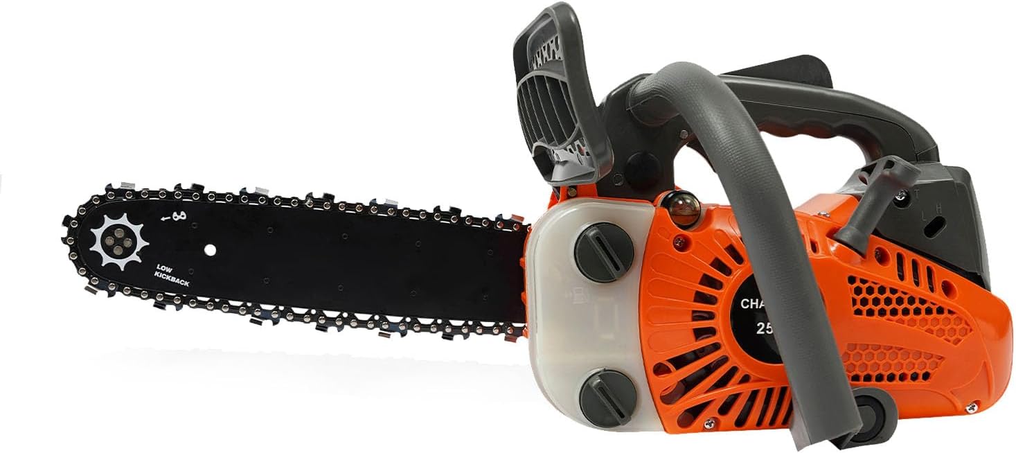Amazon.com : TRY-YEAN 10 Inch 2 Cycle Gas Powered Chainsaw, Top Handle ...