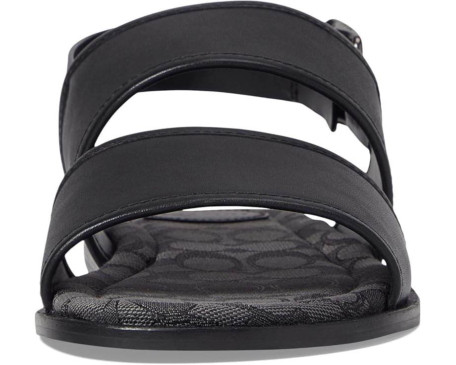 Men's COACH Leather Two Strap Sandal | 6pm