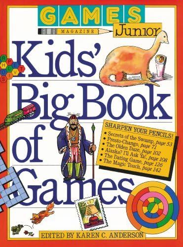 Games Magazine Junior Kids' Big Book of Games: Anderson, Karen C ...