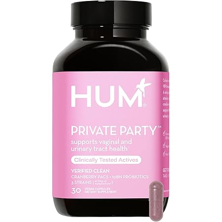 Amazon.com : HUM Private Party Pills - Vaginal Probiotics for Women's ...