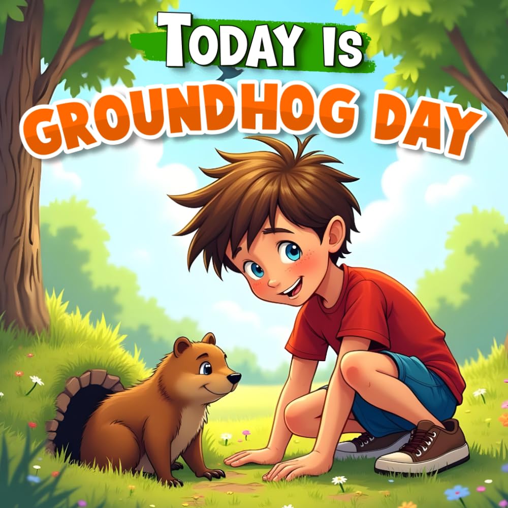 Today is Groundhog Day Book For Kids: Sami’s Fun and Educational Adventure with a Groundhog ...