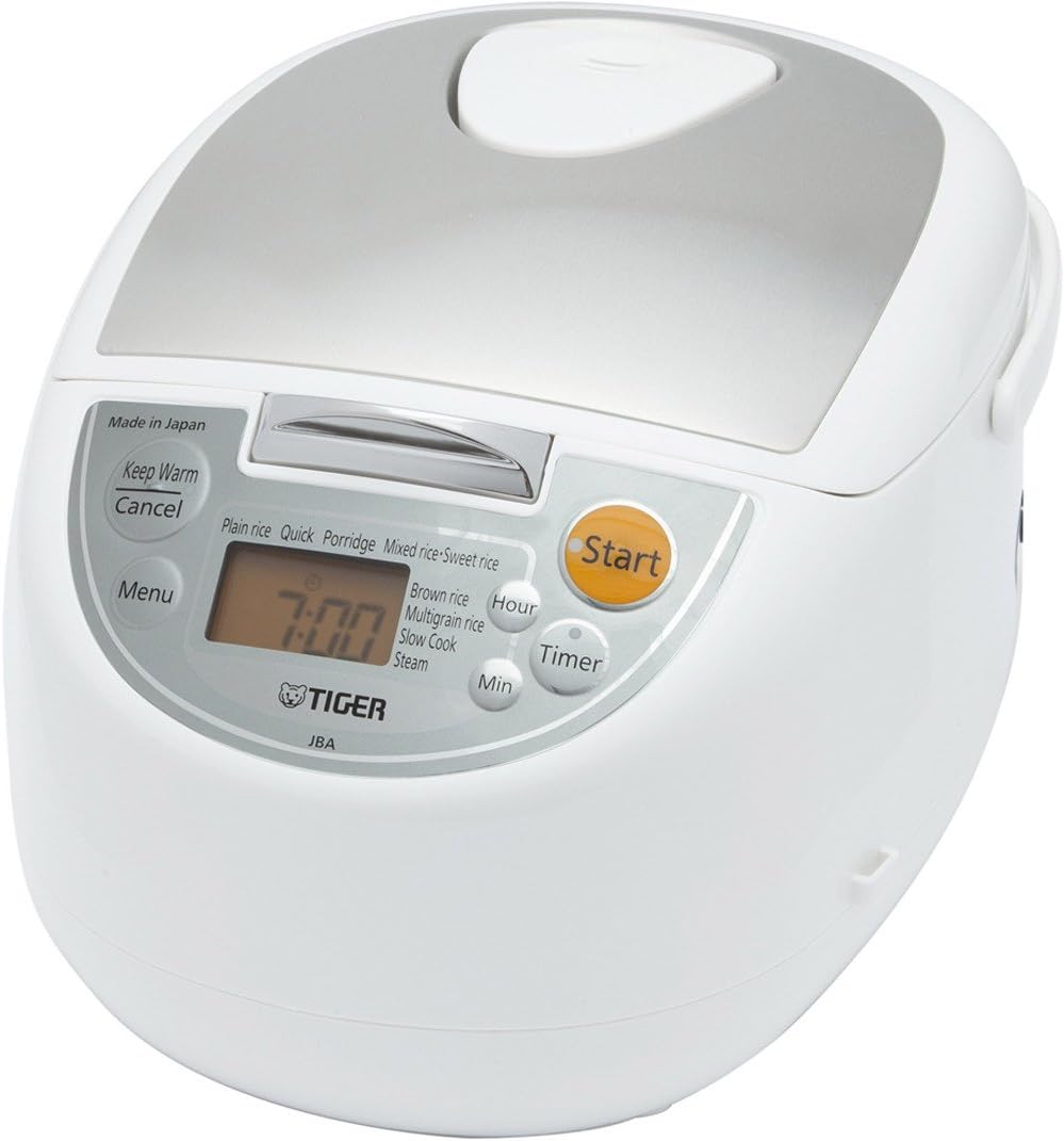 Amazon.com: Tiger JBA-T10U-WY Micom Rice Cooker with Food Steamer and ...