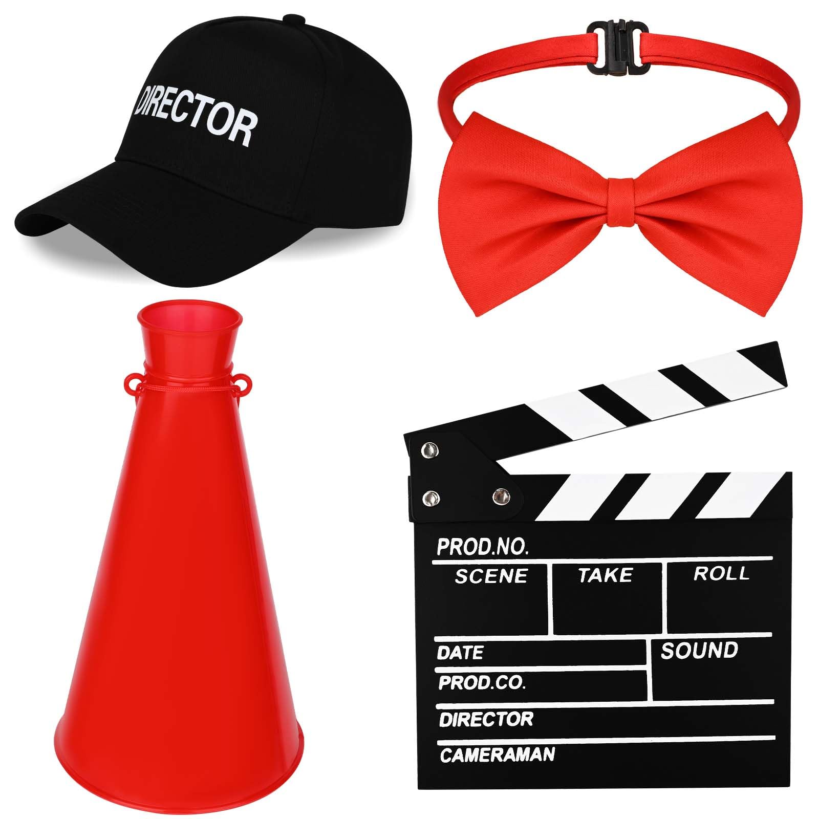 Amazon.com: Kavoc Director Costume Set Include Director Cap Bowtie ...