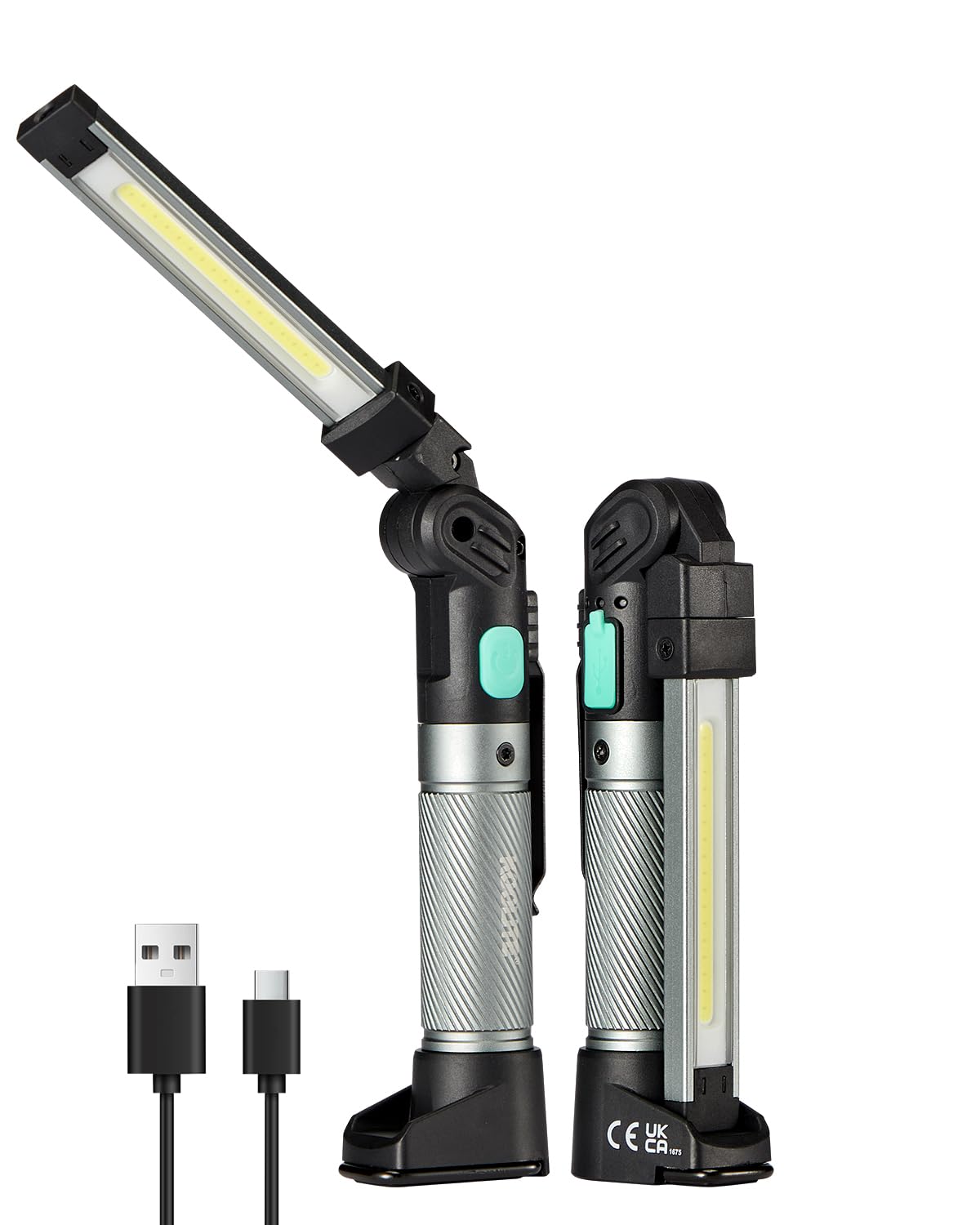 KOOLITE Rechargeable LED Work Light, Inspection Lamp 2200mAH Battery ...