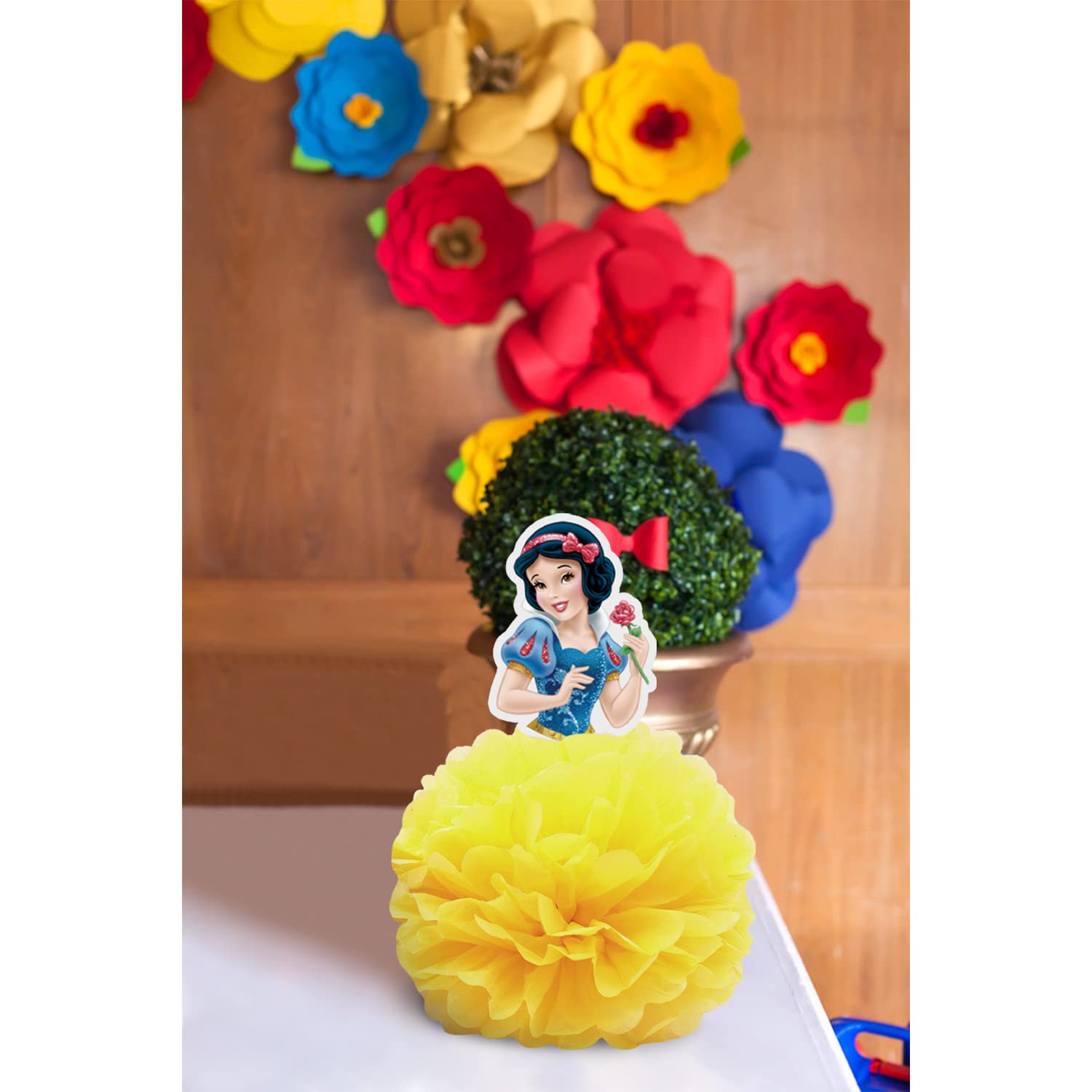 Snow White Themed Centerpieces