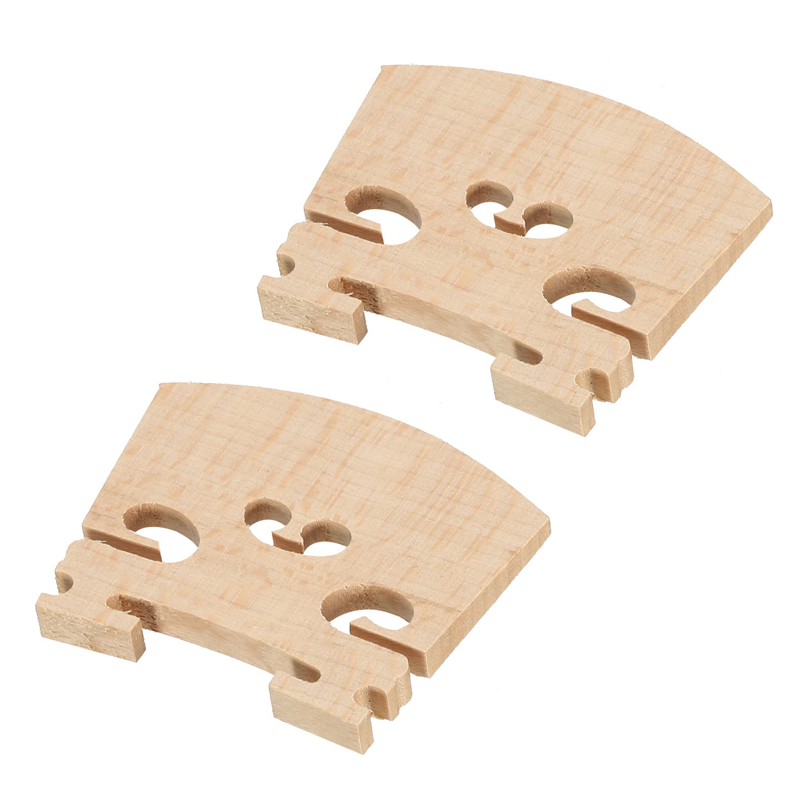 Snapklik.com : MECCANIXITY 1/4 Violin Bridge Maple Wood Violin Parts ...