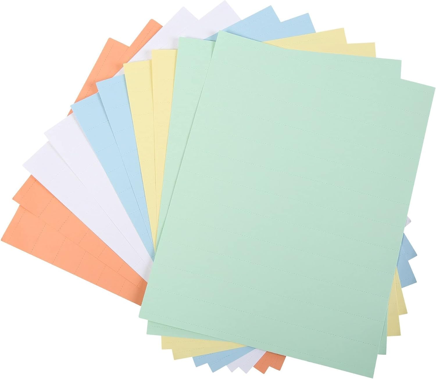 Amazon.com : MasterVision Data Card Replacement 8.5" x 1" Inserts, 8.5 ...