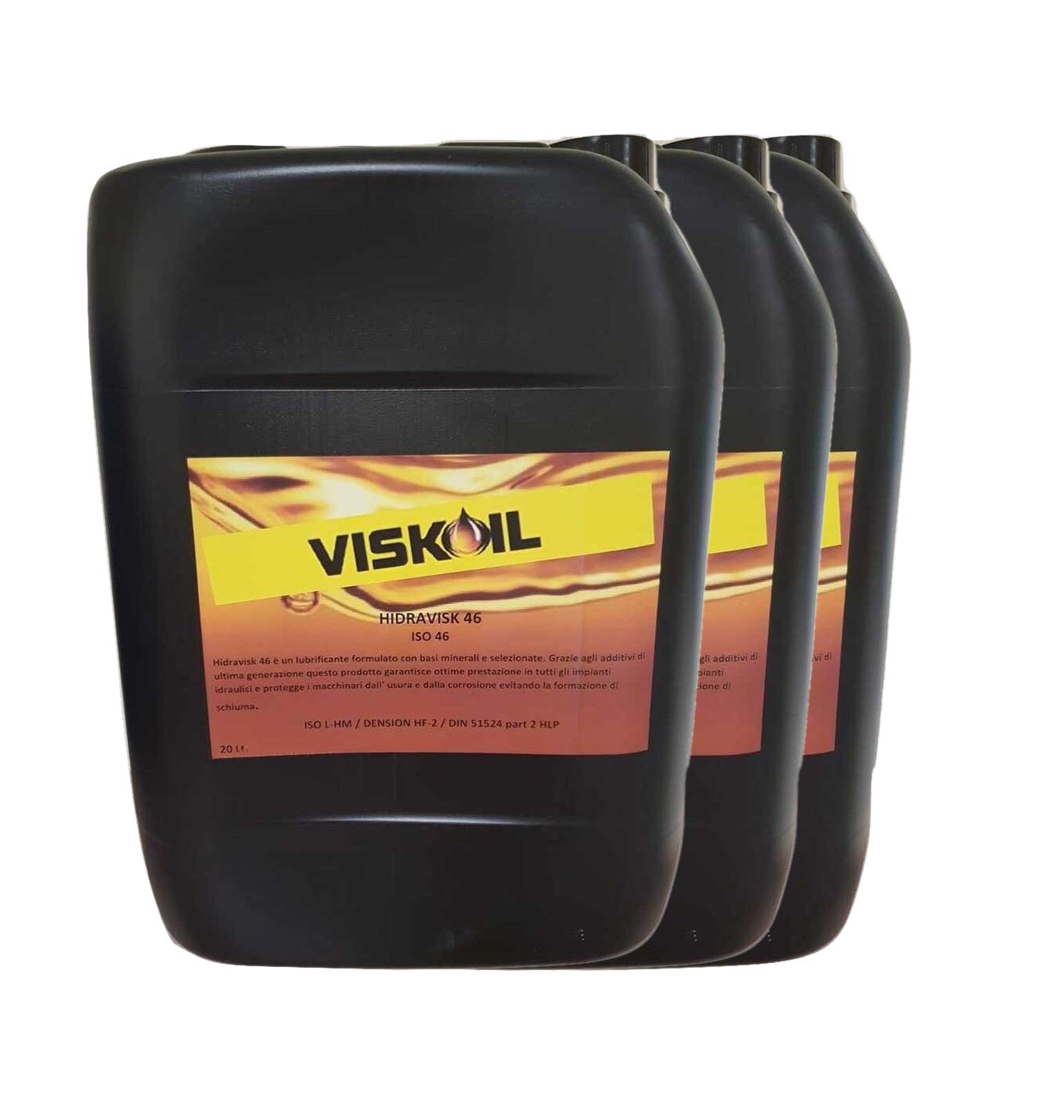 Buy Viskoil 60 Litre Hydraulic Oil 46 Anti-wear Foam Hydraulic Systems ...