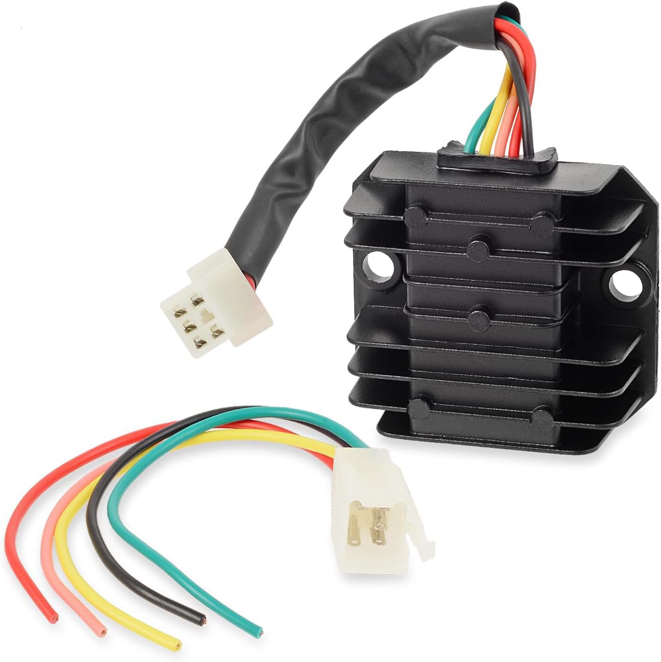 Amazon.com: 12V 5 Wire AC Voltage Regulator Rectifier for CG 125cc ...