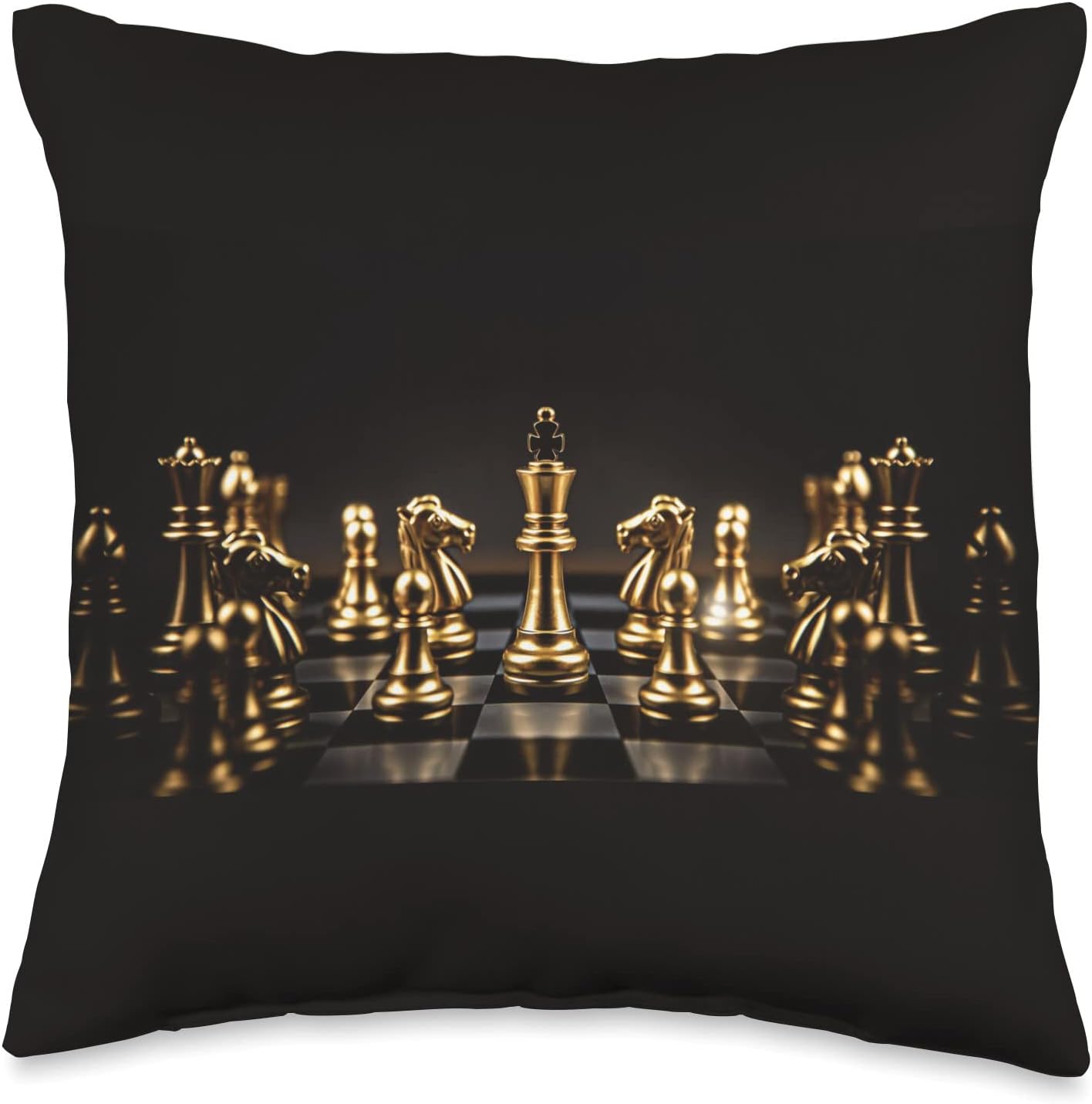 Amazon.com: Home Decor Bedroom Living Room Golden Chess Board ...