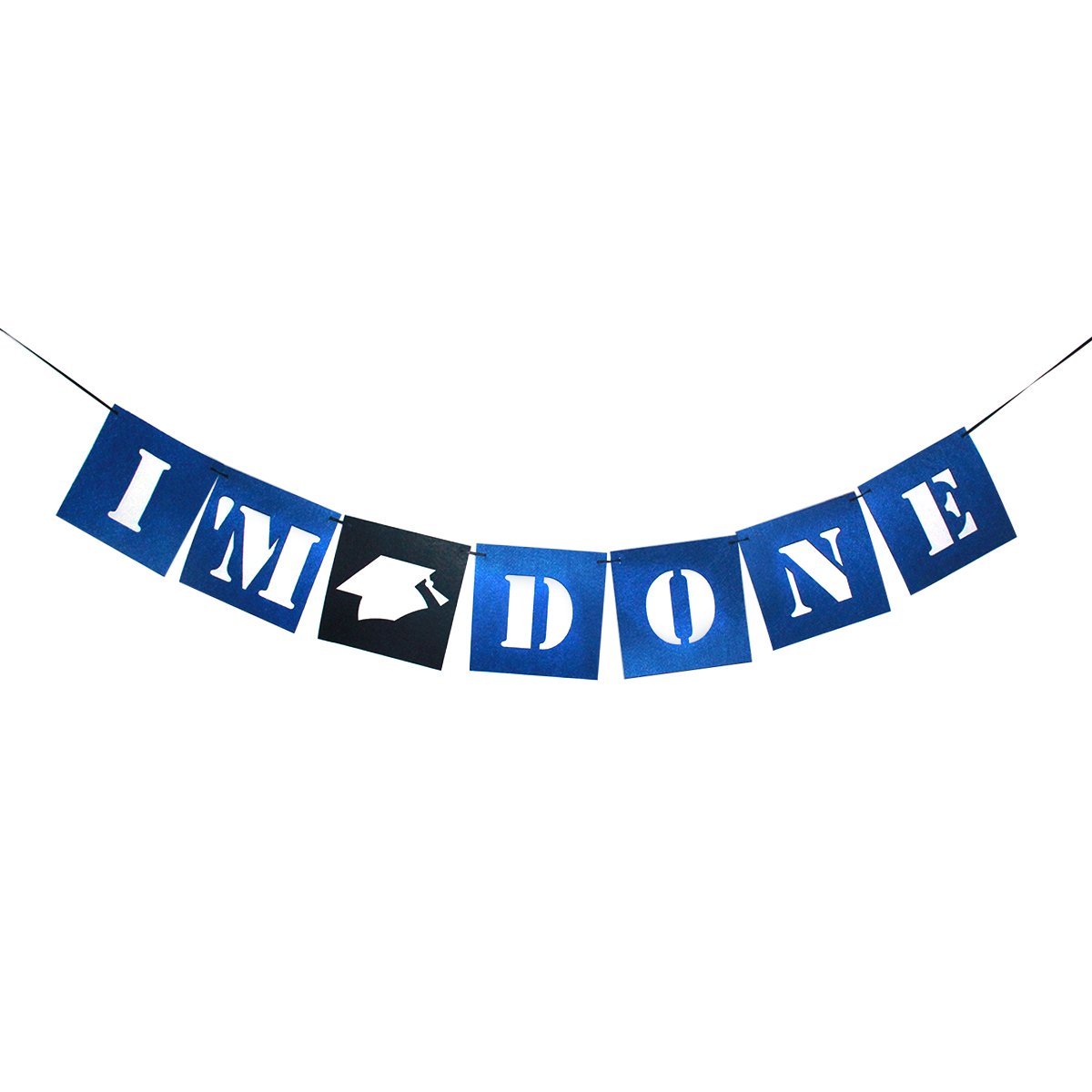 Graduation Banner I'M DONE Banner 2020 Congrats Graduate Graduation ...