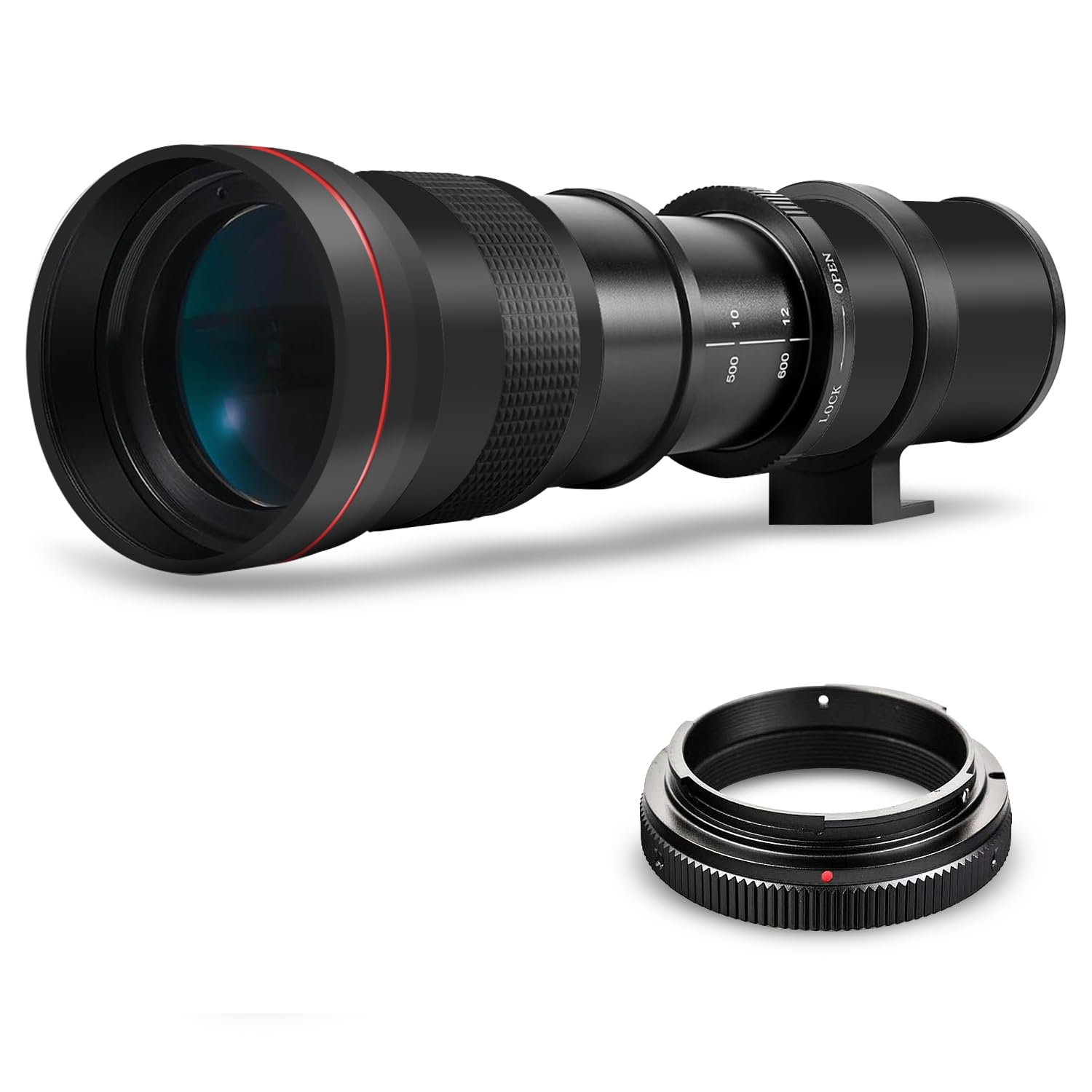 Amazon.com : High-Power 420-800mm Manual Telephoto Micro Four Thirds Mount Lens for Panasonic ...