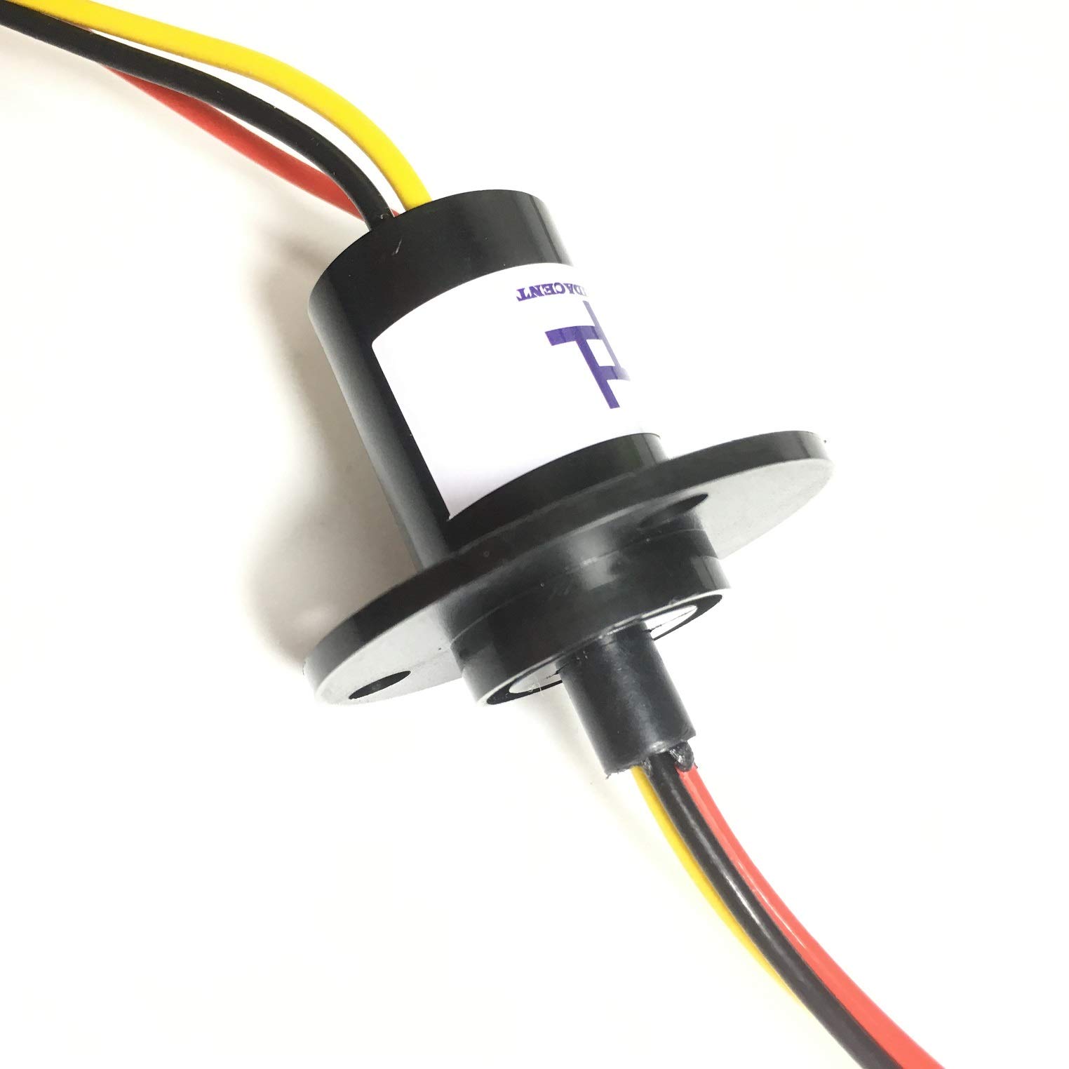Buy Taidacent 3 Wires 4 Wires 5A 10A 15A 30A Electrical Slip Ring ...