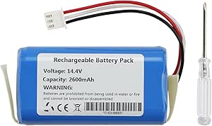 Amazon.com: Replacement Battery Compatible with Bobsweep Bob PetHair ...