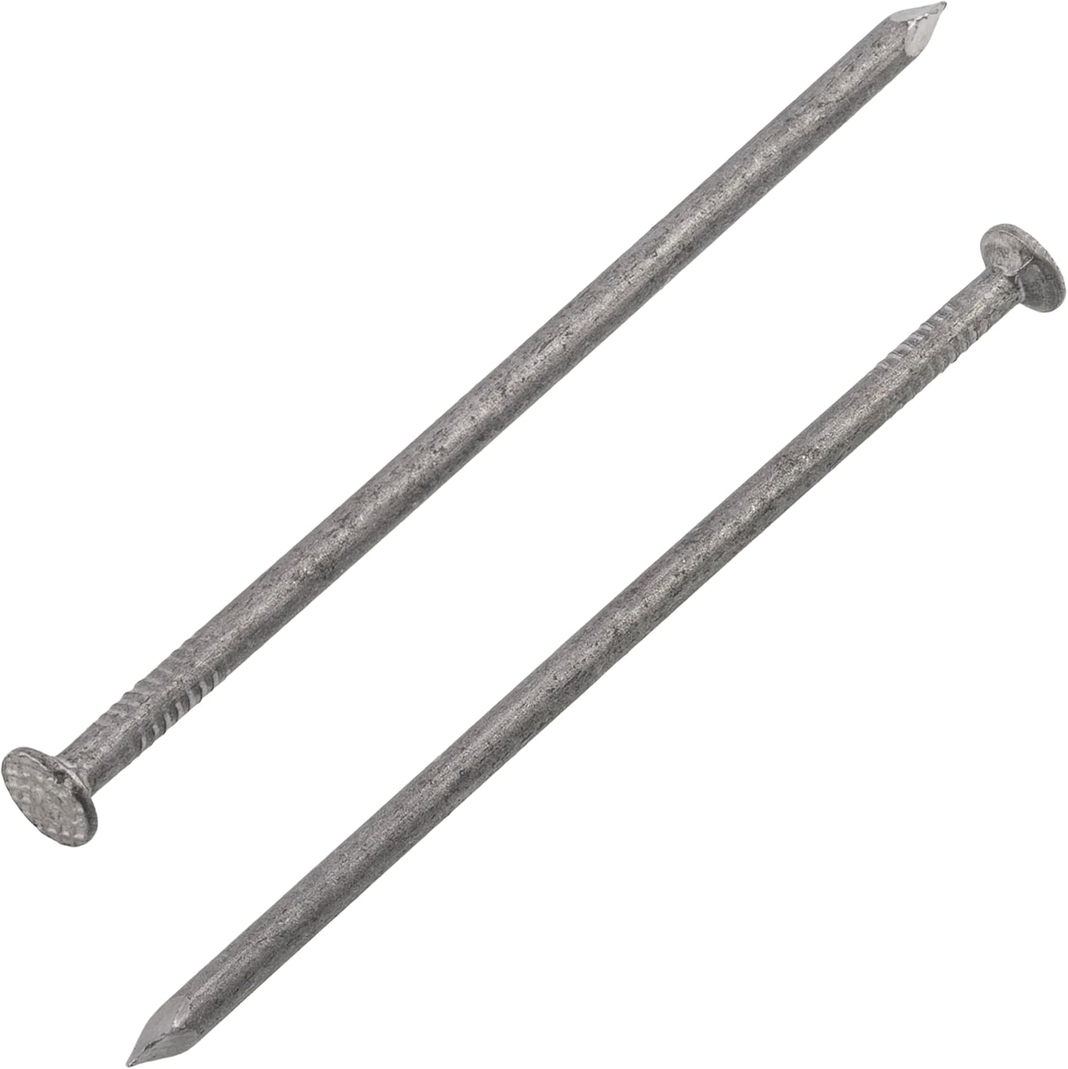 AERZETIX - C70856 - Set of 300 flat head nails Ø3.1x80mm - head ...