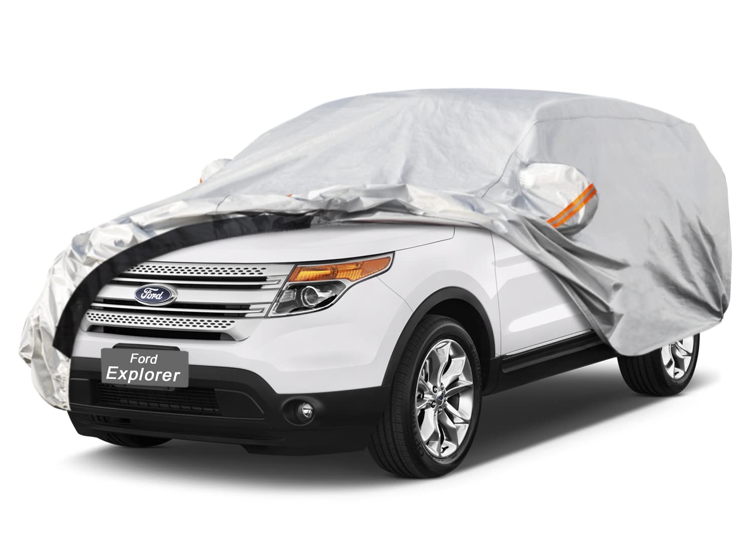 6 Layers SUV Car Cover Custom Fit Ford Explorer (1995-2024) Waterproof ...
