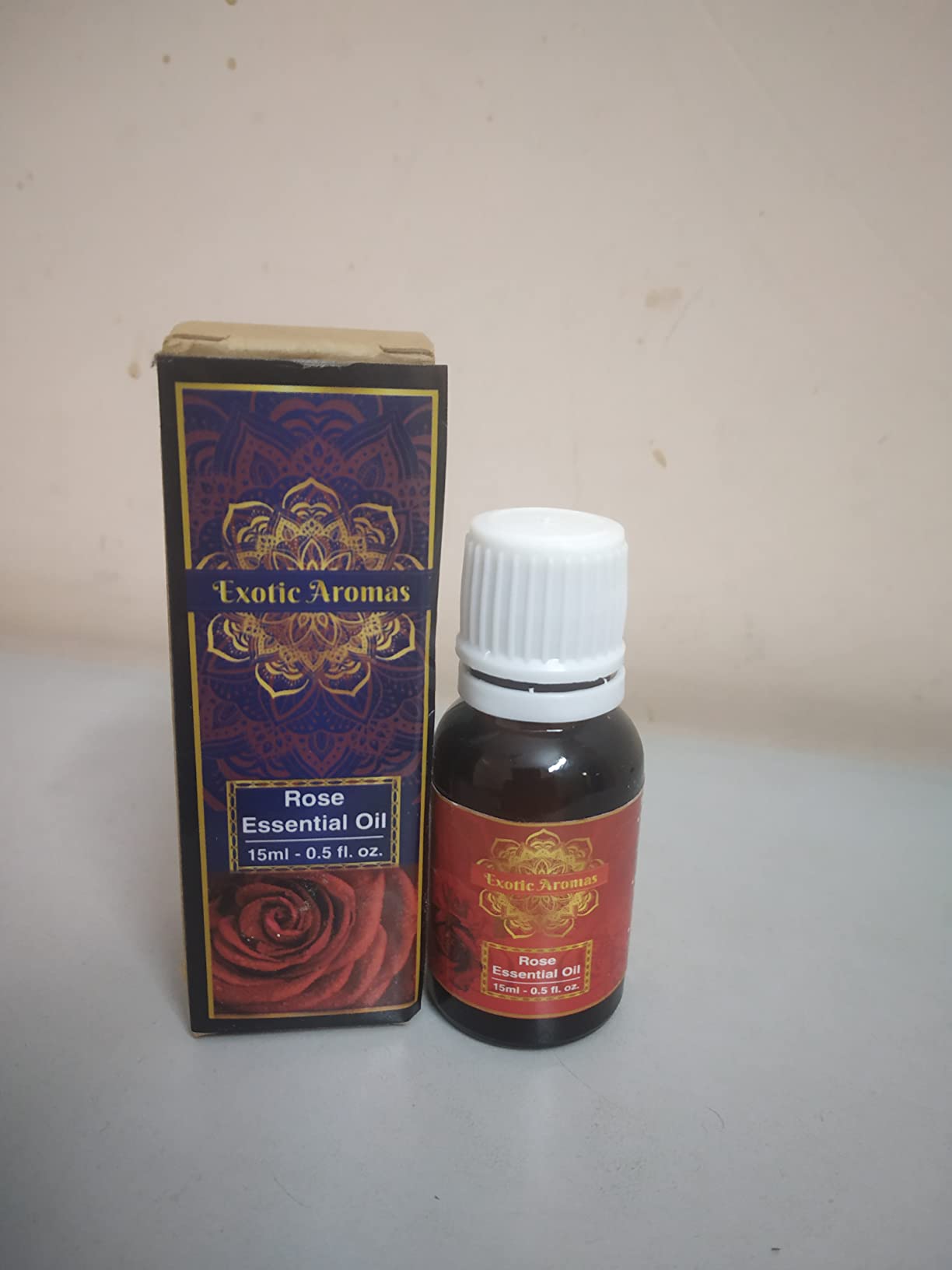Buy Exotic Aromas rose essential oil, Pure and Organic- 15 ML Online at ...
