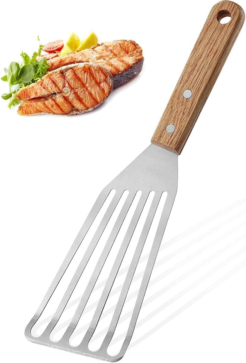 Buy P-Plus International Fish Spatula 1-Piece Stainless_Steel Fish ...