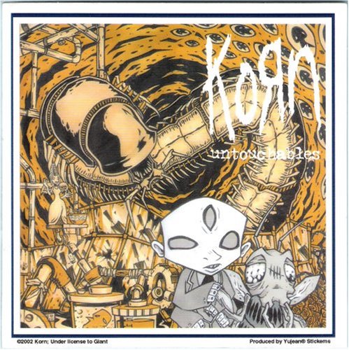 Korn - Untouchables Laboratory - Sticker/Decal : Amazon.in: Car & Motorbike
