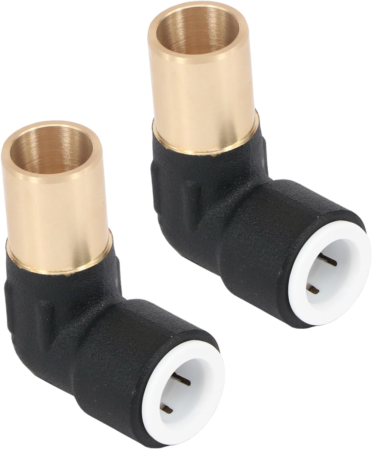 Radiator Valve Reducer Elbow Compression 15mm x 10mm Push Fit ...