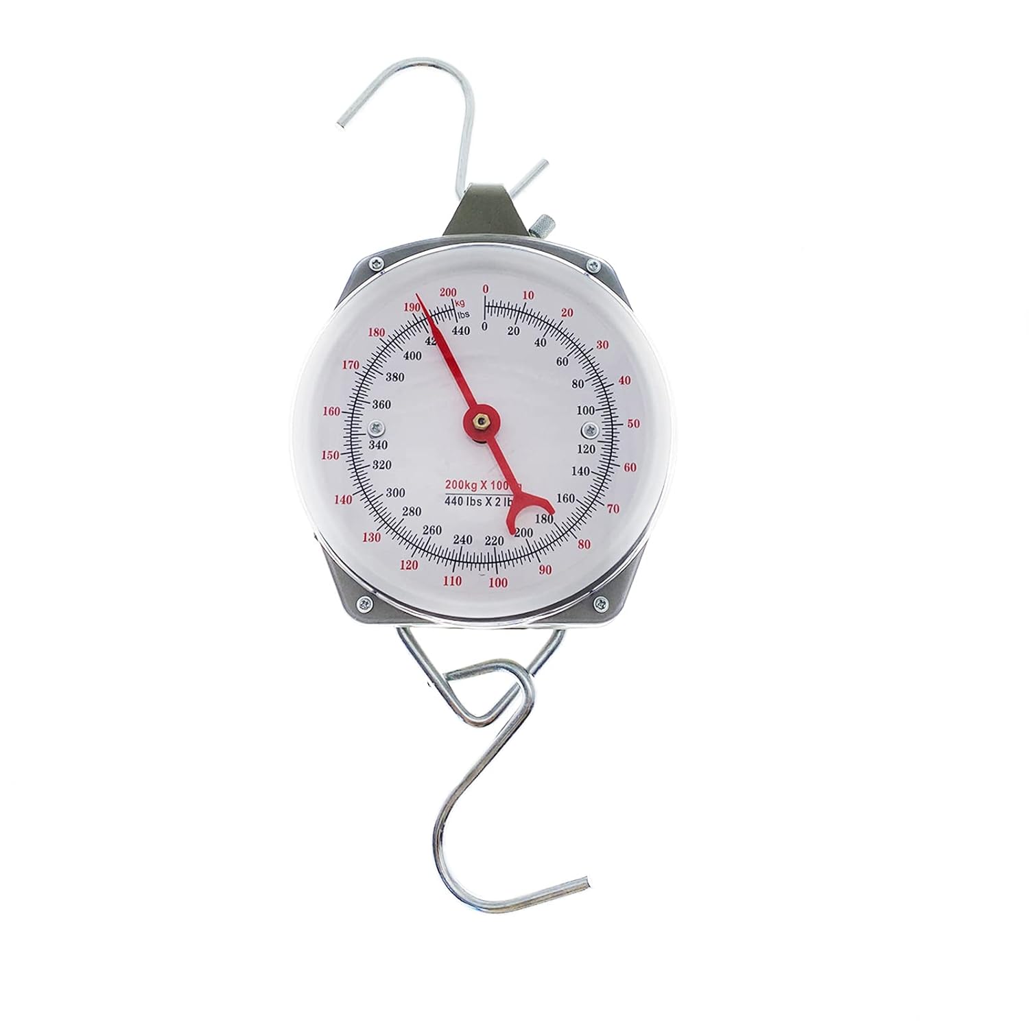 Amazon.com: AFOOFA Mechanical Hanging Scales 440lb/200kg, Hanging ...